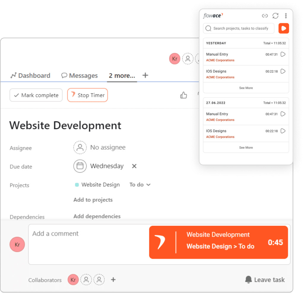 Asana Time Tracking Integration📊 | Free Trial - Flowace