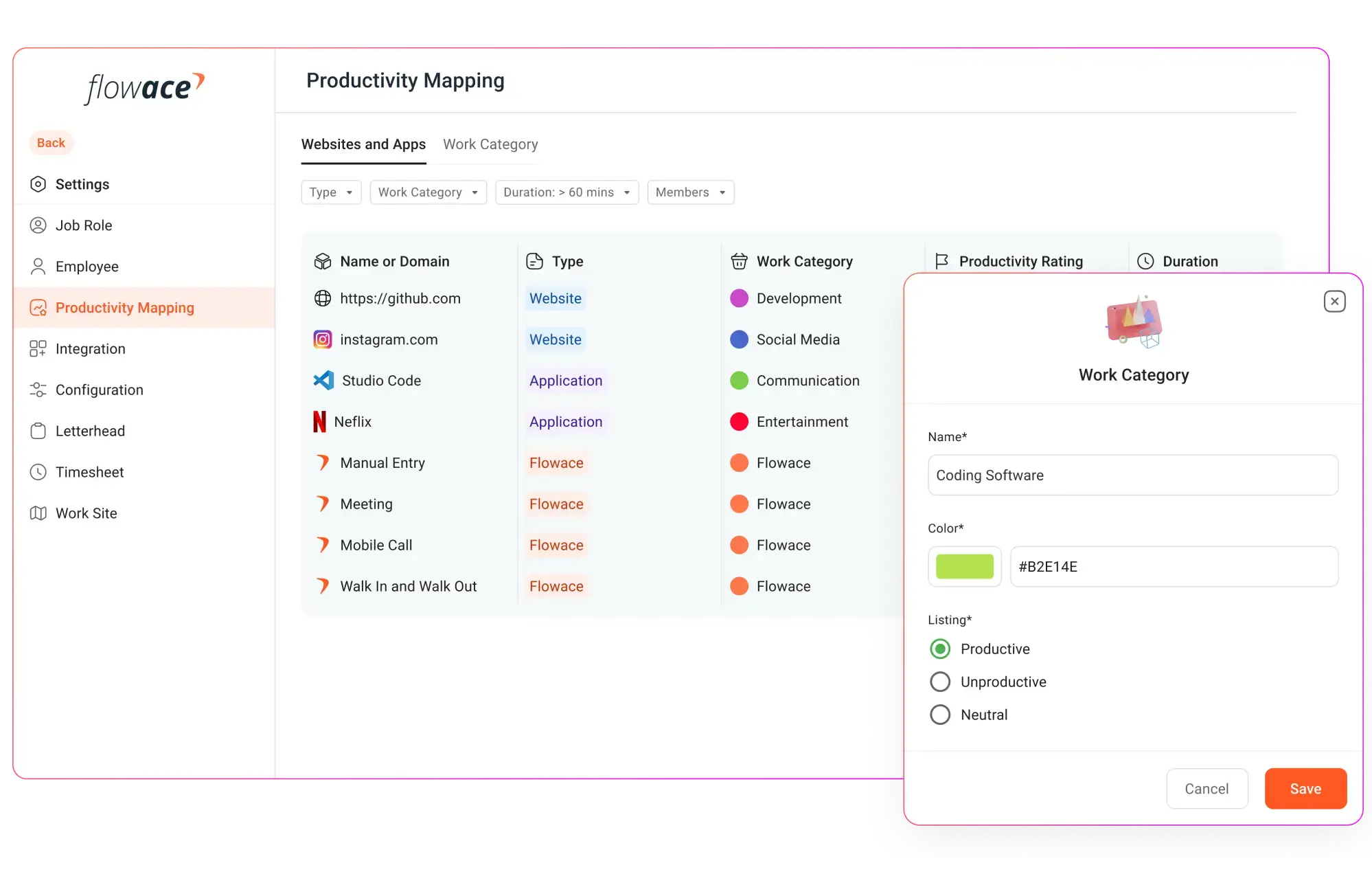 Free Employee Productivity Tracking Software - Flowace AI